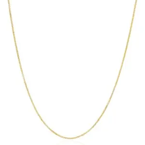 THE LOVERY FINE JEWELRY 14k Gold Box Chain Necklace - Yellow Gold