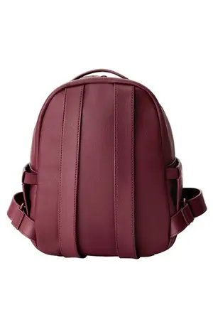 BEIS The Essential Mini Backpack - Burgundy