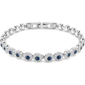 SWAROVSKI Una Angelic Tennis Bracelet - Blue/silver