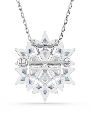 SWAROVSKI Magic Snowflake Pendant Necklace/brooch