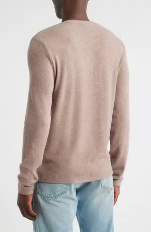 THREADS 4 THOUGHT Elias Heathered Henley - Praline