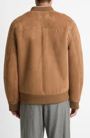 Vince Shearling Bomber Jacket