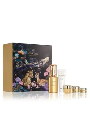 CLE DE PEAU BEAUTE Plump & Firm Gold Collection Skin Care Set $421 Value - None
