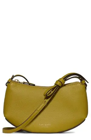 Kate Spade New York Pebble Leather Crossbody Bag - Laurel Leaf