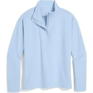Vineyard Vines Calmwater Quarter Zip Pullover - Serenity Blue