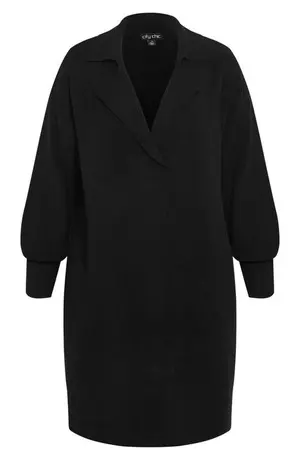 City Chic Elsie Longline Cardigan