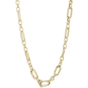 THE SIS KISS Collectors Charm Chain Necklace - Gold
