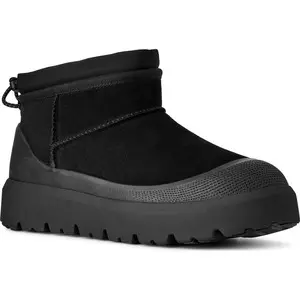 UGG Classic Ultra Mini Weather Hybrid Boot Black /black