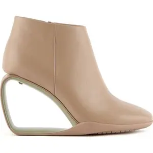 United Nude Mobius Ankle Bootie Hi - Taupe Mix