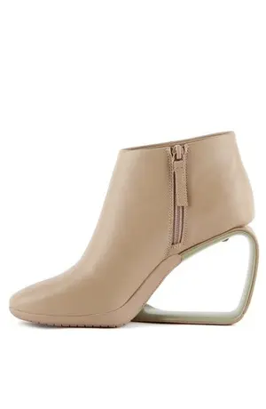 United Nude Mobius Ankle Bootie Hi - Taupe Mix