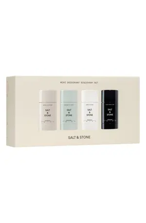 SALT & STONE Mini Deodorant Discovery Set $48 Value