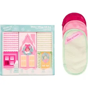 THE ORIGINAL MAKEUP ERASER Winter Village 3-piece Mini Break-a-part Set $36 Value - Multi