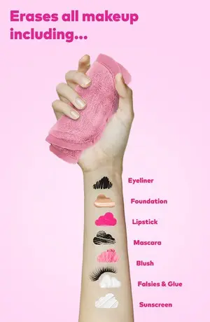 THE ORIGINAL MAKEUP ERASER Winter Village 3-piece Mini Break-a-part Set $36 Value - Multi