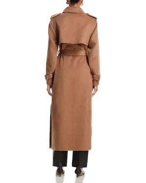 Simkhai Rumi Long Coat - Camel