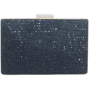 LAUREN LORRAINE Dandy Clutch - Black
