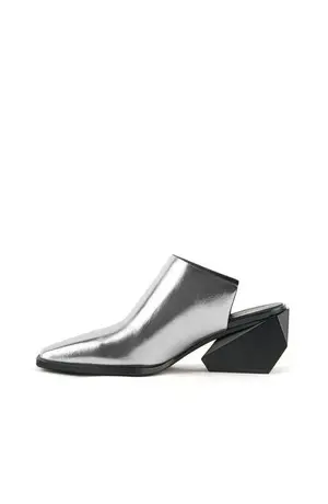 United Nude Ricky Mule Mid - Silver