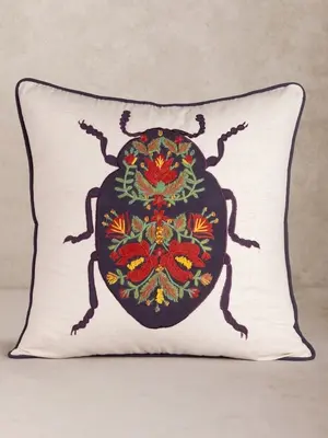 GAURI KOHLI Udaipur Pillow Cover, 20 X 20