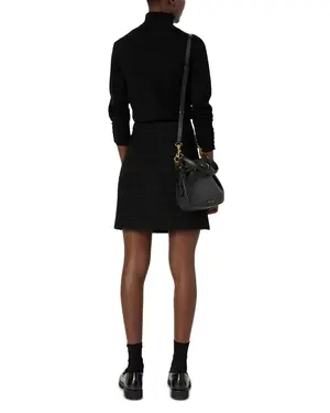 Gerard Darel Tweed Mini Skirt