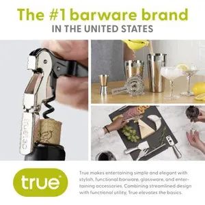 TRUE BRANDS Vino Drill Electric Battery Corkscrew