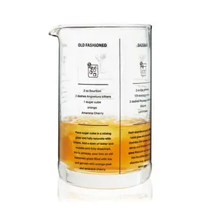 TRUE BRANDS Recipe Mixing Glass - Clear