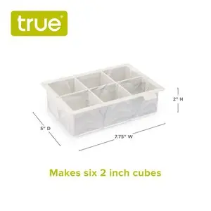 TRUE BRANDS Marbled Ice Cube Tray