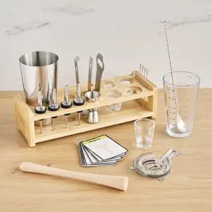 TRUE BRANDS 20 Piece Barware Set