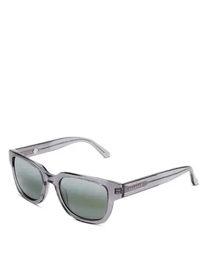 Vuarnet 53mm Square Sunglasses - Grey/greylynx