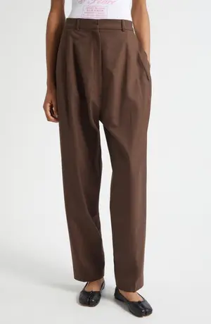 Ashley Williams Peg Tapered Straight-leg Pants