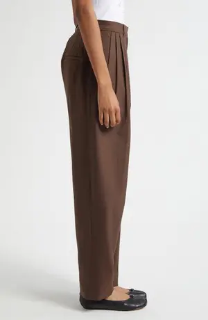 Ashley Williams Peg Tapered Straight-leg Pants