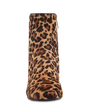 Aquatalia Domani Print Ankle Boots - Leopard