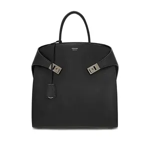 FERRAGAMO Hugsidney Leather Bag - Nero