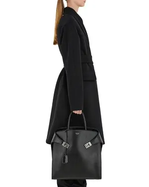 FERRAGAMO Hugsidney Leather Bag - Nero