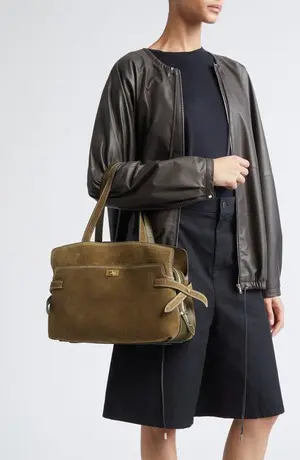 ANYA HINDMARCH Wilson Suede Tote
