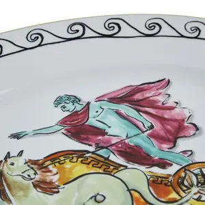 GINORI 1735 Il Viaggio Di Nettuno Medium Platter