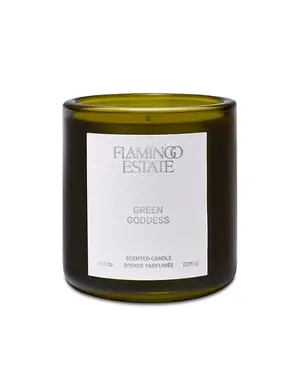 FLAMINGO ESTATE Goddess Candle 8 Oz - Green