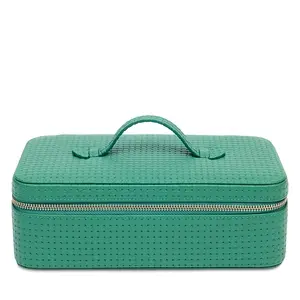RAPPORT LONDON Charlotte Leather Jewelry Case - Green