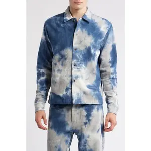RIZORT Curtis Tie Dye Denim Shirt Jacket