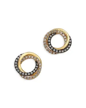 Bloomingdale'S 14k Yellow Diamond Stud Earrings - Gold