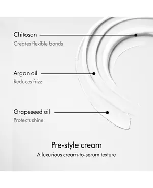 DYSON Chitosan Pre-style Cream, Straight To Wavy, Light Conditioning, 100ml