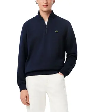 Lacoste Light Fleece Sweatshirt - Navy Blue