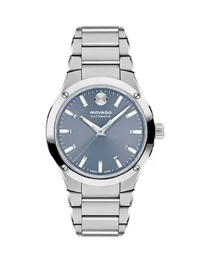 Movado Museum Imperiale Watch - Blue/silver