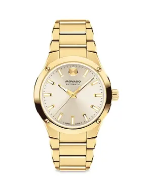 Movado Museum Imperiale Watch - Gold/gold