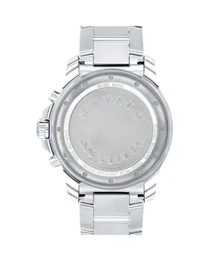 Movado Series 800 Chronograph, 42mm - Red/silver