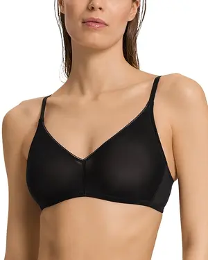 Hanro Smooth Illusion Soft Cup Bra - Black