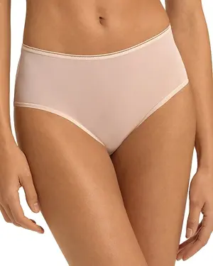 Hanro Smooth Illusion Tulle Brief - Beige