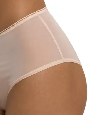 Hanro Smooth Illusion Tulle Brief - Beige