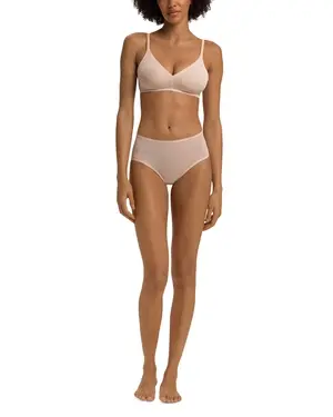 Hanro Smooth Illusion Tulle Brief - Beige