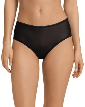 Hanro Smooth Illusion Tulle Brief - Black