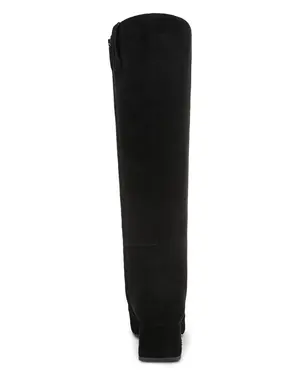 Sam Edelman Leather Riding Boots - Black