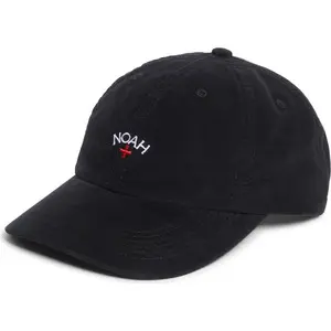 NOAH Cotton Moleskin Baseball Cap - Navy